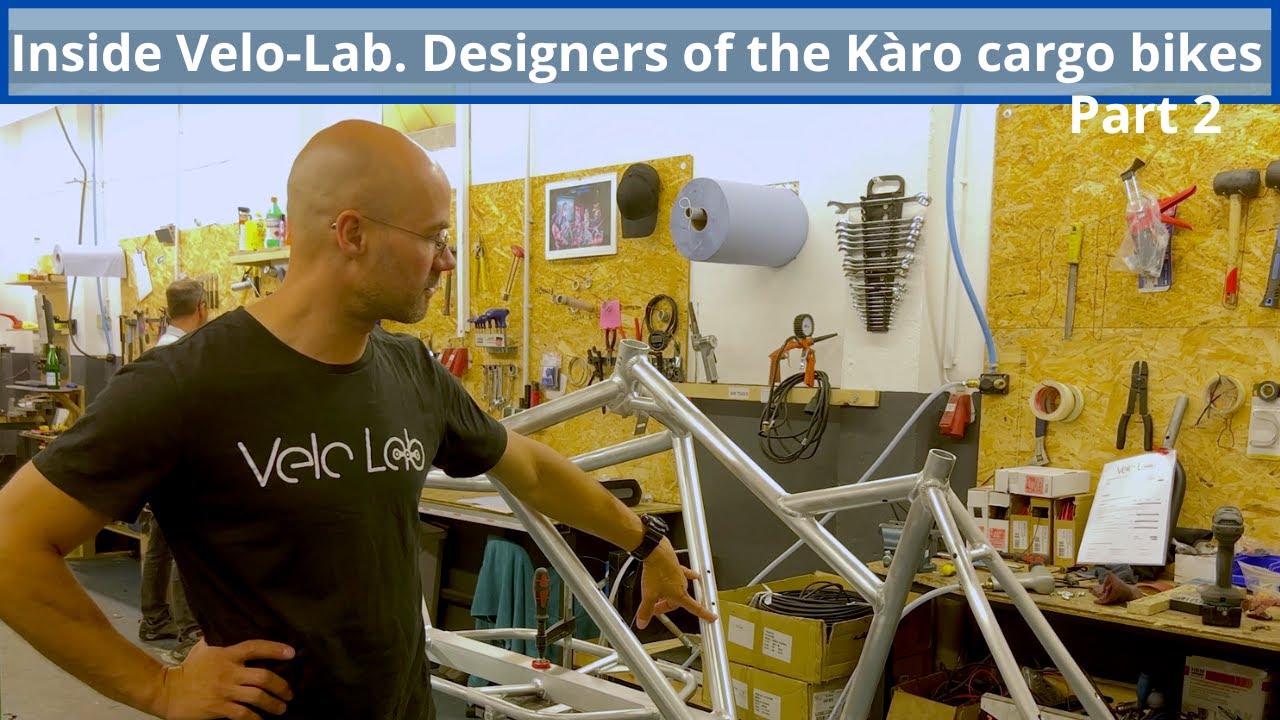 Inside Velo-Lab. A closer look at the Kàro cargo bike with Jap Kellner ...