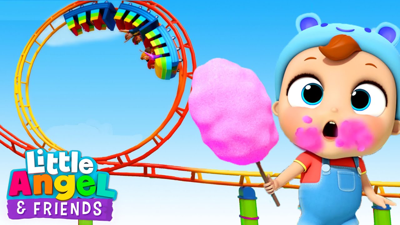 Theme Park Song | Little Angel And Friends Kid Songs - YouTube