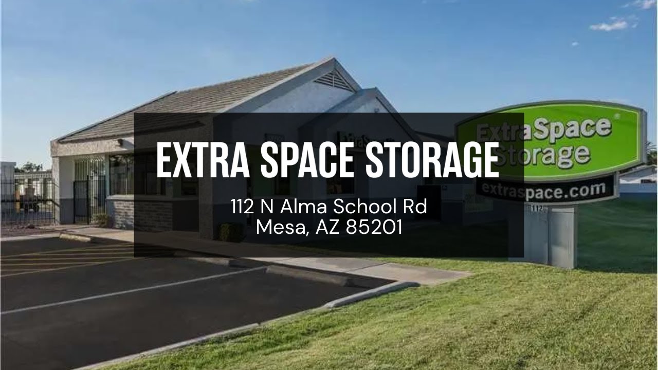 Storage Units in Mesa, AZ on N Alma School Rd | Extra Space Storage ...