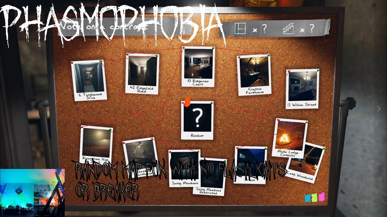 Phasmophobia Random Map Fun With No Flashlights or Breaker - YouTube