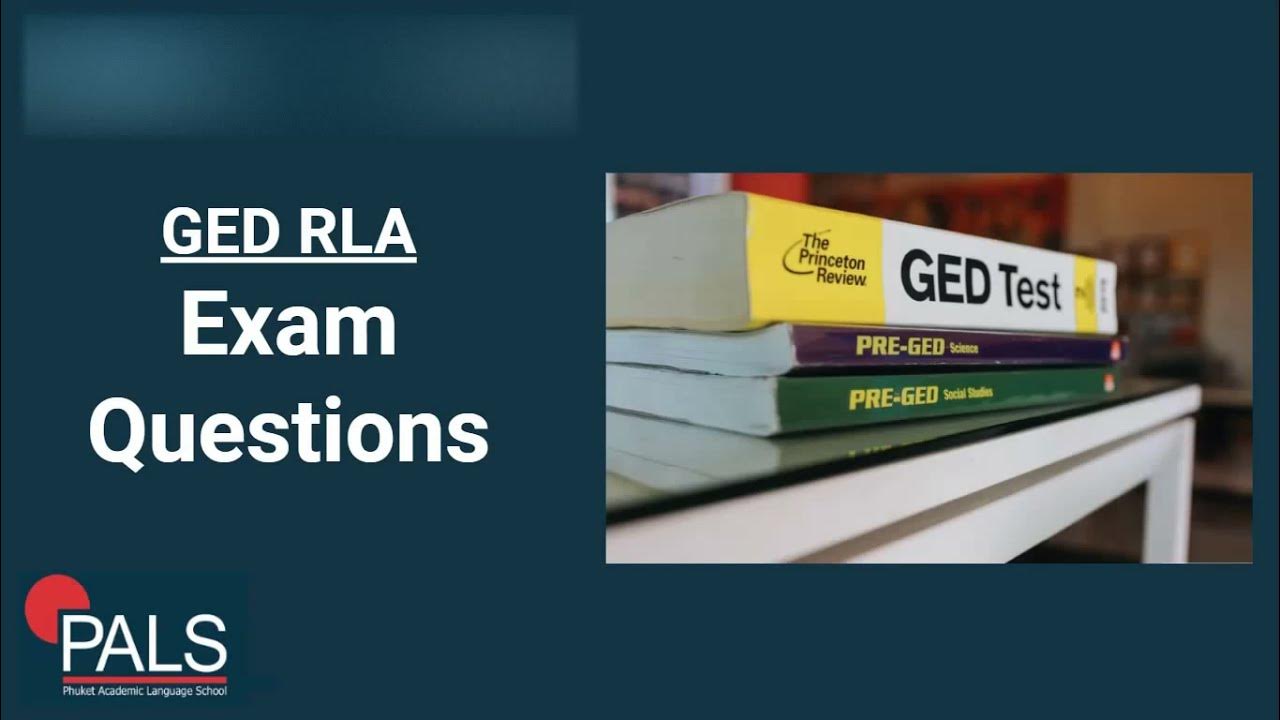 Free GED RLA Test Explained by GED RLA Teacher (part 1) - YouTube