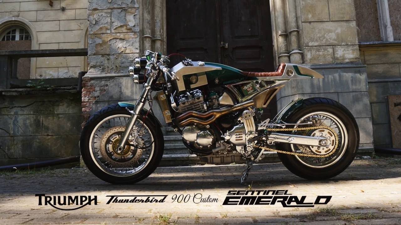 Emrald Sentinel 900 Custom Motorcycle Street Fighter Bike - YouTube
