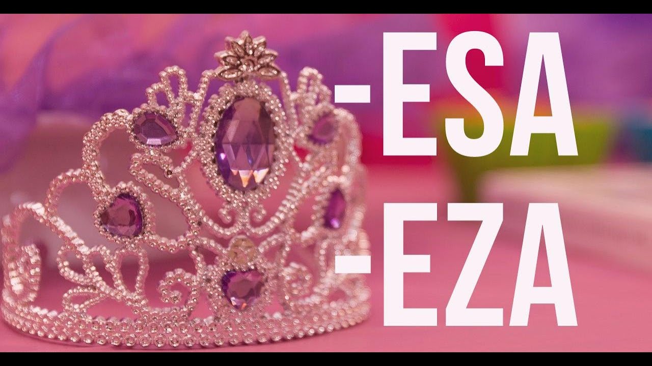 EZA OU ESA? (QUANDO USAR OS SUFIXOS -ESA OU -EZA) - YouTube