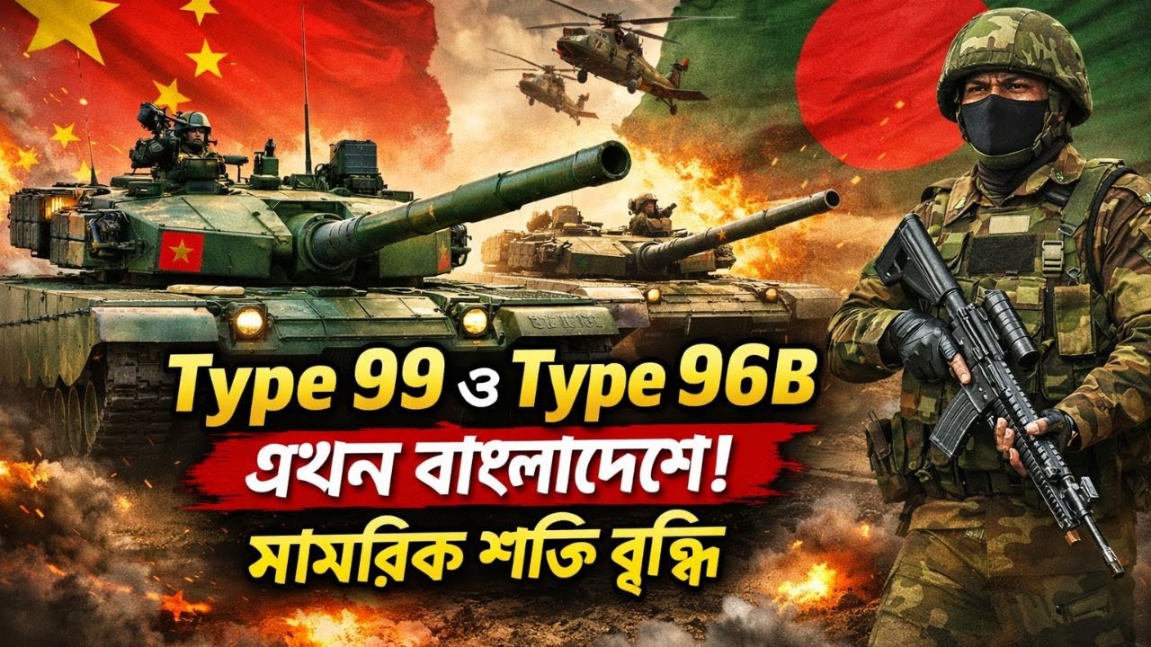 চীনের শক্তিশালী ট্যাংক Type 99 ও Type 96B এখন বাংলাদেশে | বাংলাদেশের ...