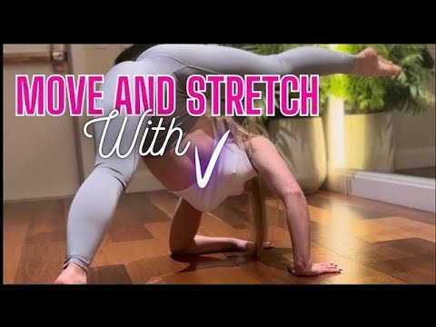 Advanced Stretching and Splits Flow with V! | yoga girl | yoga girl