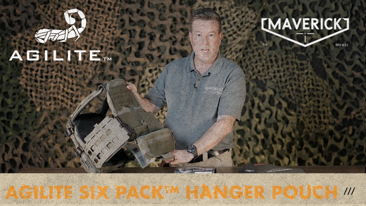 Agilite Six Pack Hanger Pouch Review and Adaptation Tips - YouTube