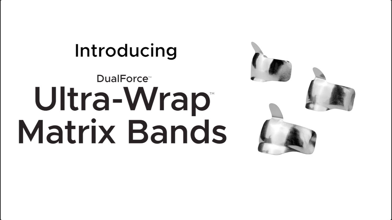 DualForce™ Ultra-Wrap™ Matrix Bands from Clinician's Choice - YouTube