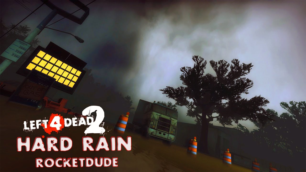 L4d2 Walkthrough Rocketdude Speedrun 4 Hard Rain Youtube