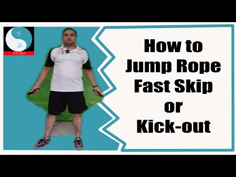 Jump Rope - Fast Skip/Kick-out