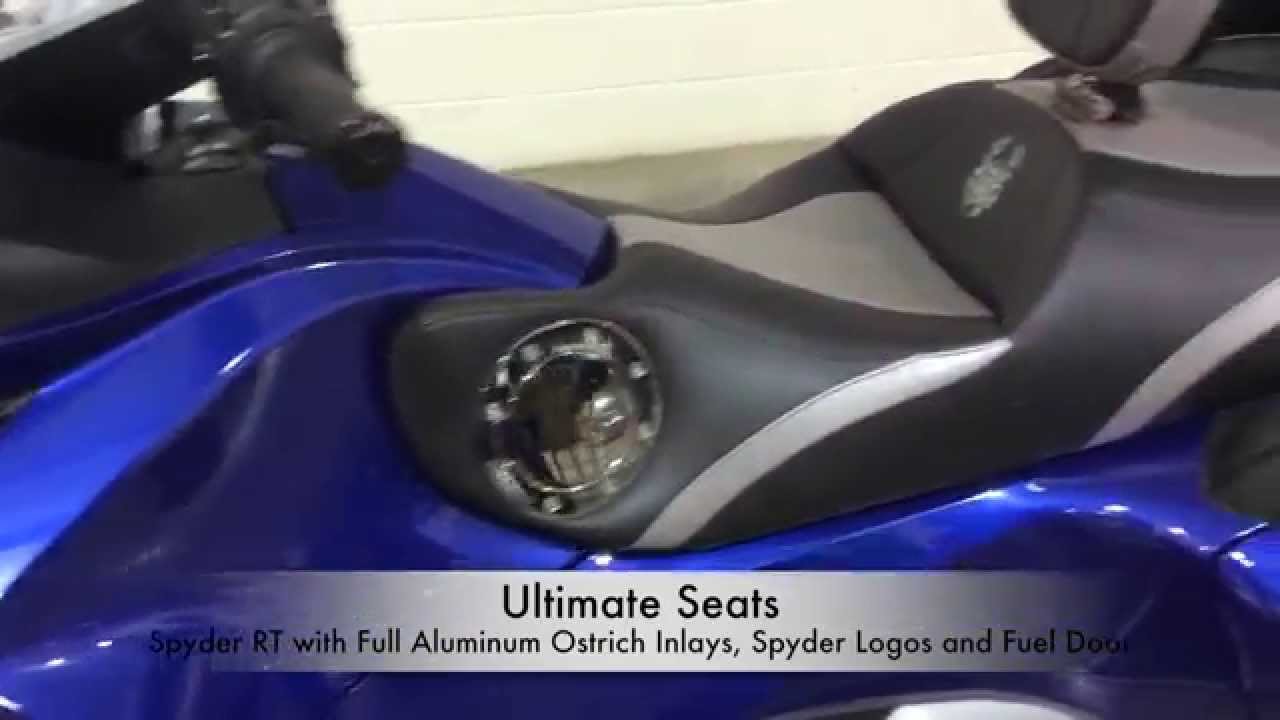 Ultimate Seats - Spyder RT with Full Aluminum Ostrich Inlays ...