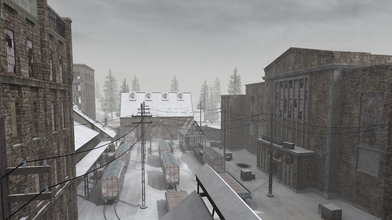 Call of Duty - Soviet Mission 21: Warsaw Railyard - Veteran Difficulty ...