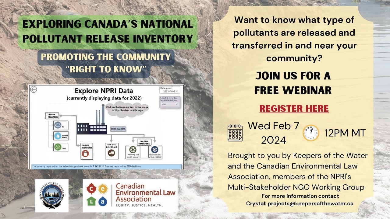 Exploring Canada’s National Pollutant Release Inventory (NPRI) - YouTube