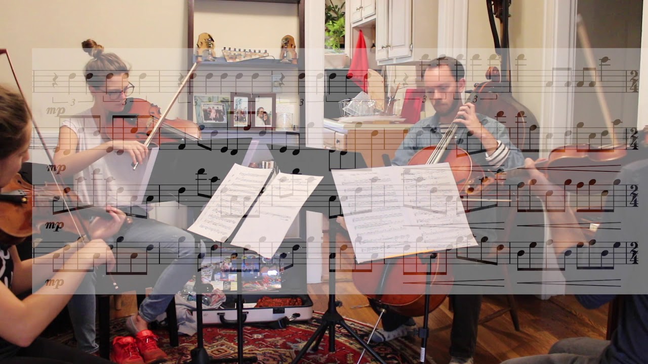 String Quartet Rehearsal - Let's Write With A Plan #19 - Ben Levin ...