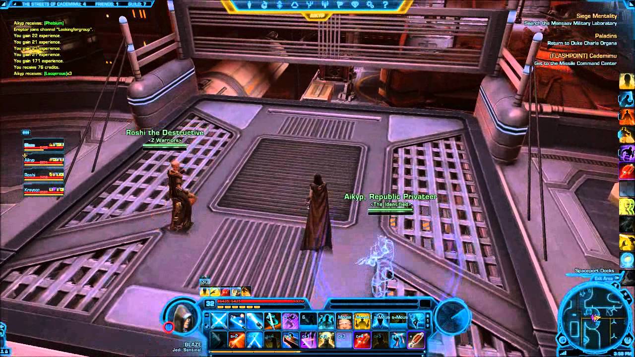 SWTOR Flashpoint Cademimu - YouTube