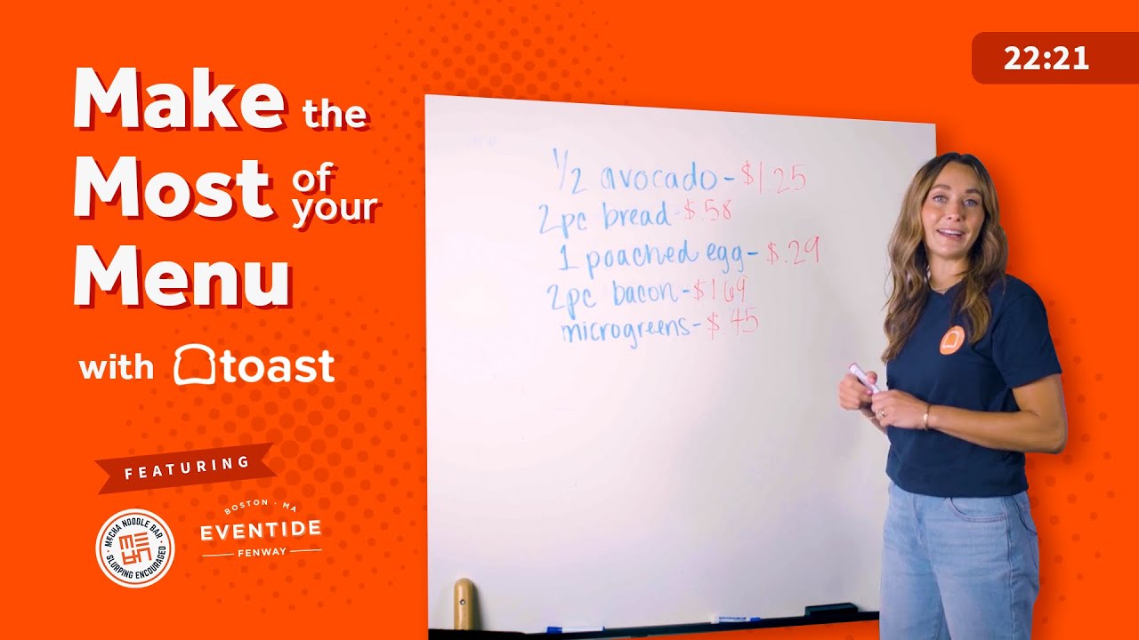 Make the Most of your Menu with Toast POS - YouTube