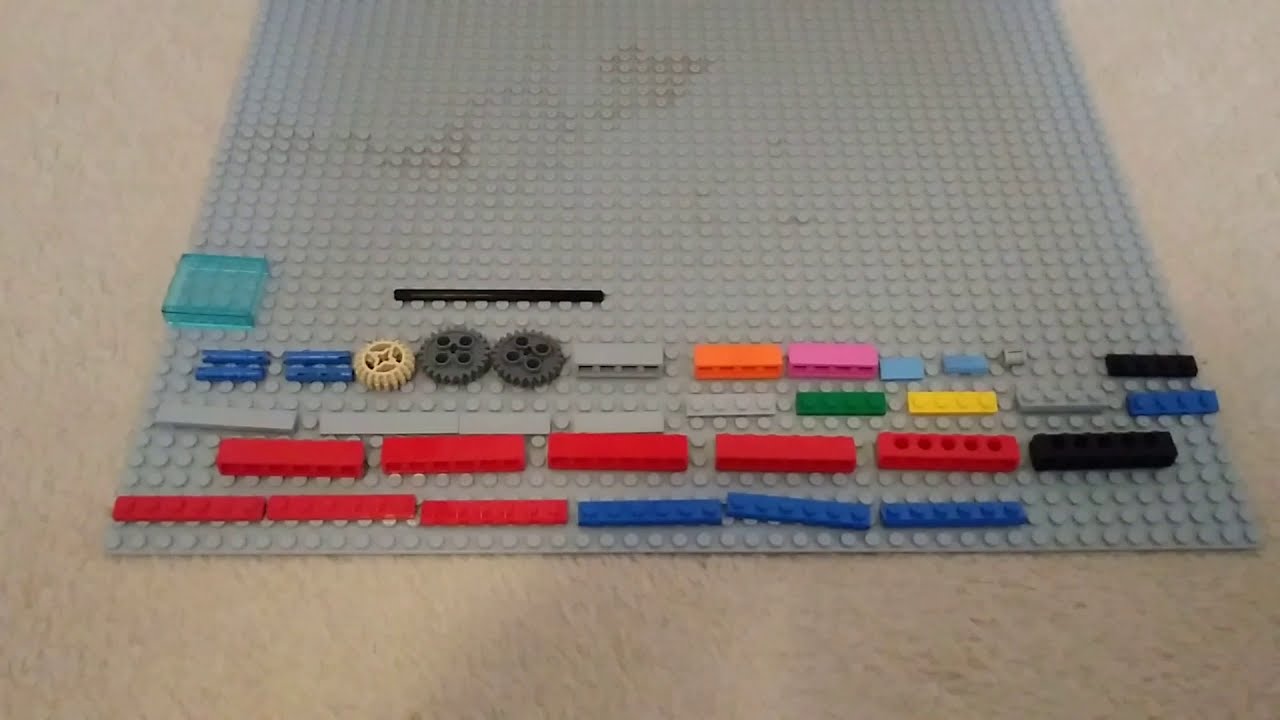 How to build a Lego windup motor - YouTube