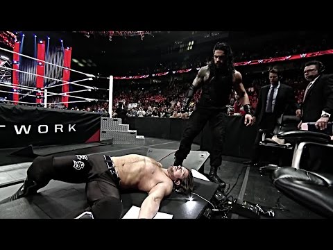 Relive the rivalry between Roman Reigns and AJ Styles