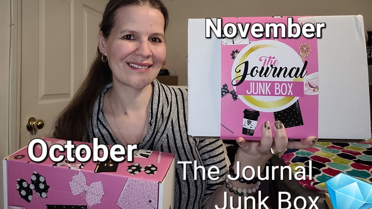 The Journal Junk Box|October & November 2023 #thejournaljunkbox # ...