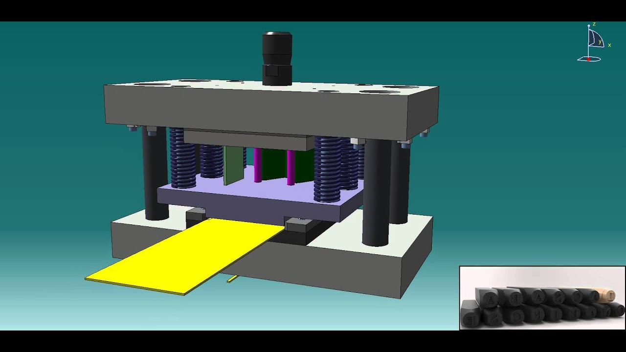 Troquel progresivo. DEDUCETU - YouTube