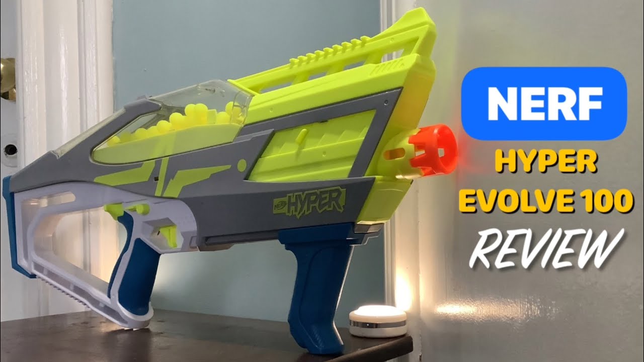 NERF Hyper EVOLVE 100 | Full Review | Firing Demo | FPS TEST! # ...
