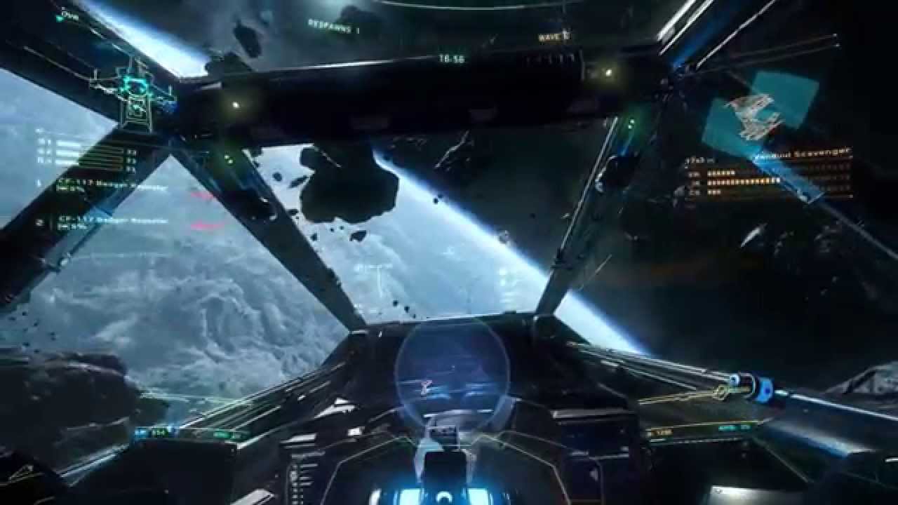 Star Citizen test flight (arena commander wave 2) - YouTube