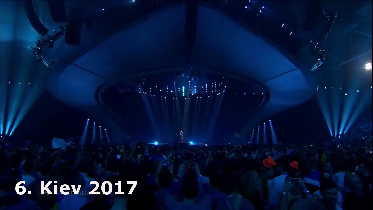 Eurovision best stages 2010 2019 - YouTube