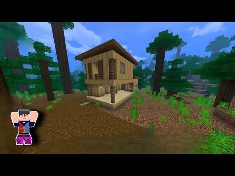 Tutorial | Membuat Rumah Minecraft Kayu - YouTube