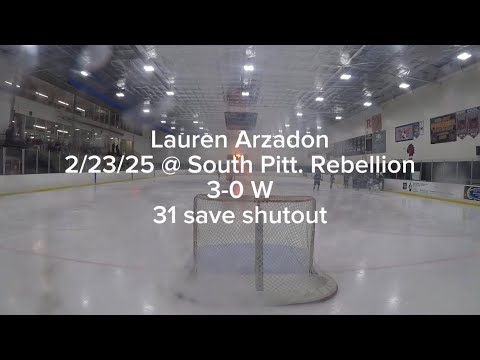 Lauren Arzadon - STJ vs South Pittsburgh Rebellion highlights (2/23/25 ...