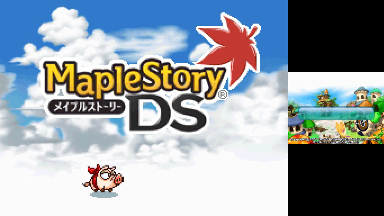 MapleStory DS English Patch (WIP) Gameplay | MelonDS 0.9.4 NDS Emulator ...