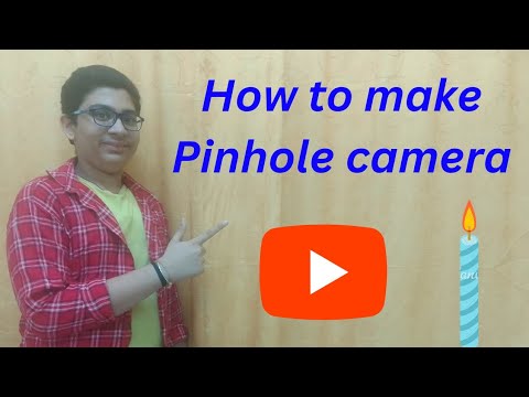 How to make Pinhole camera - YouTube