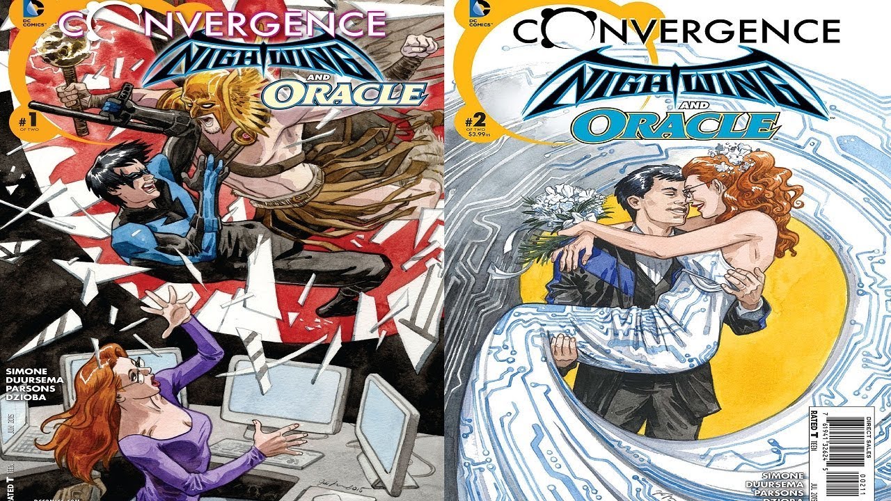 Convergence Nightwing and Oracle #1-2 (By GAIL SIMONE) DOUBLE SHOT ...