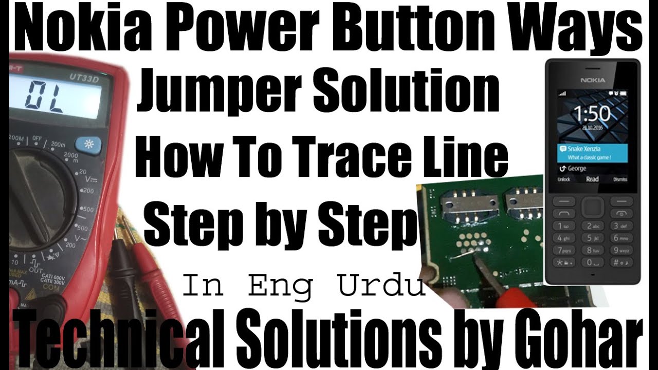 Nokia 150 rm-1190 Power Key Problem 100% Solution | Nokia 150 Power ...