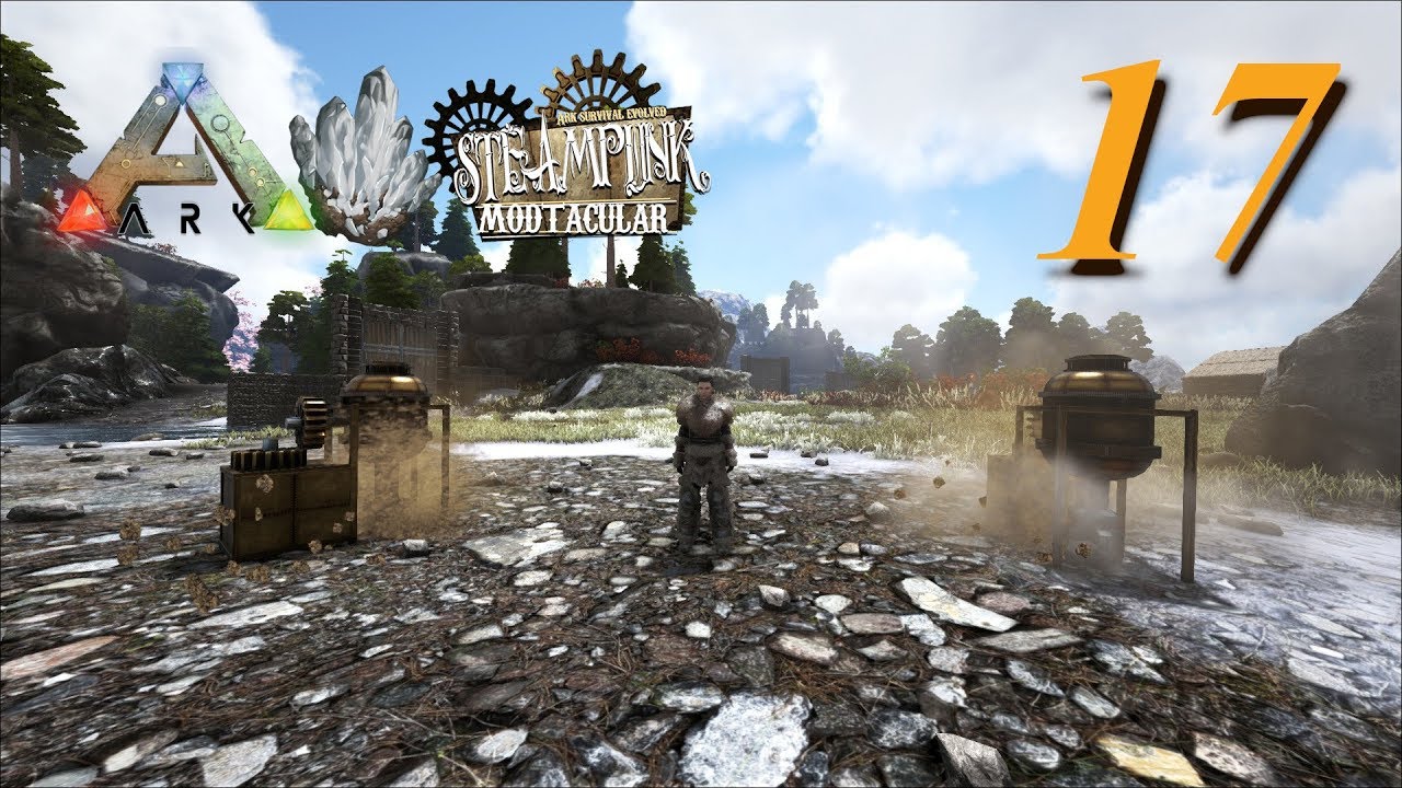Ark Crystal Steampunk - Ep17 - Steampunk Drill Engine! - YouTube
