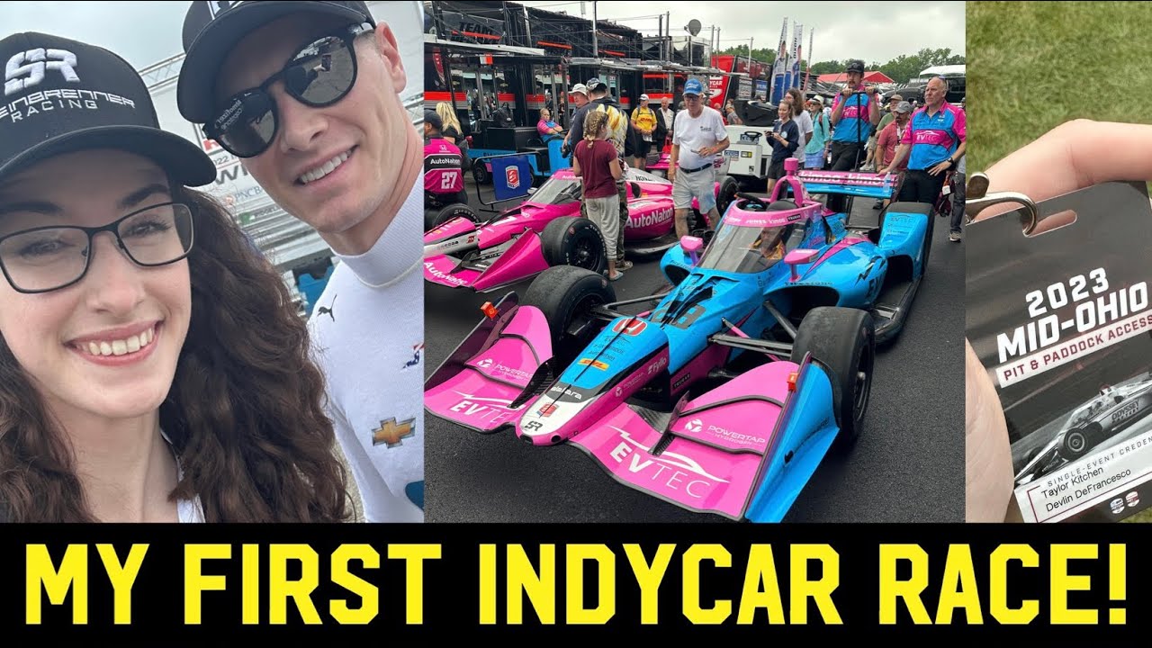 Behind-the-Scenes Experience at My First INDYCAR Race! - YouTube