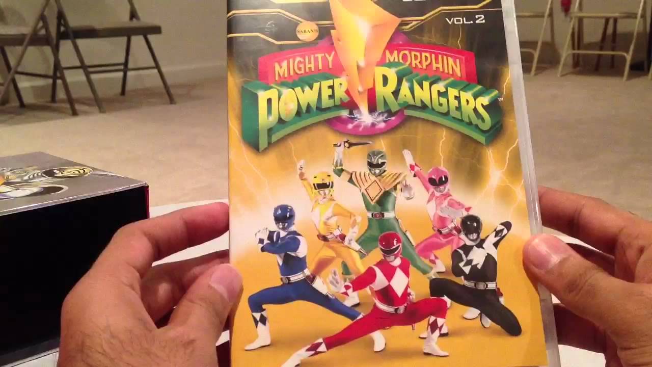 Power Rangers Seasons 1 3 Dvd Set Youtube
