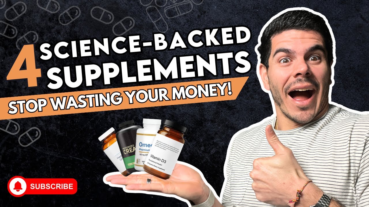 4 Scientifically Proven Supplements to Elevate your Health (From a ...