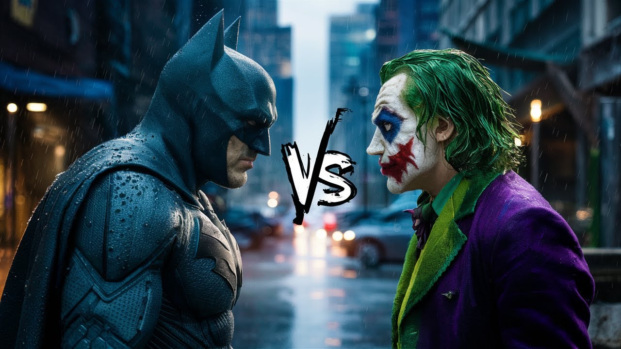 batman vs joker : HOW WINNER'S ? #joker #batman - YouTube