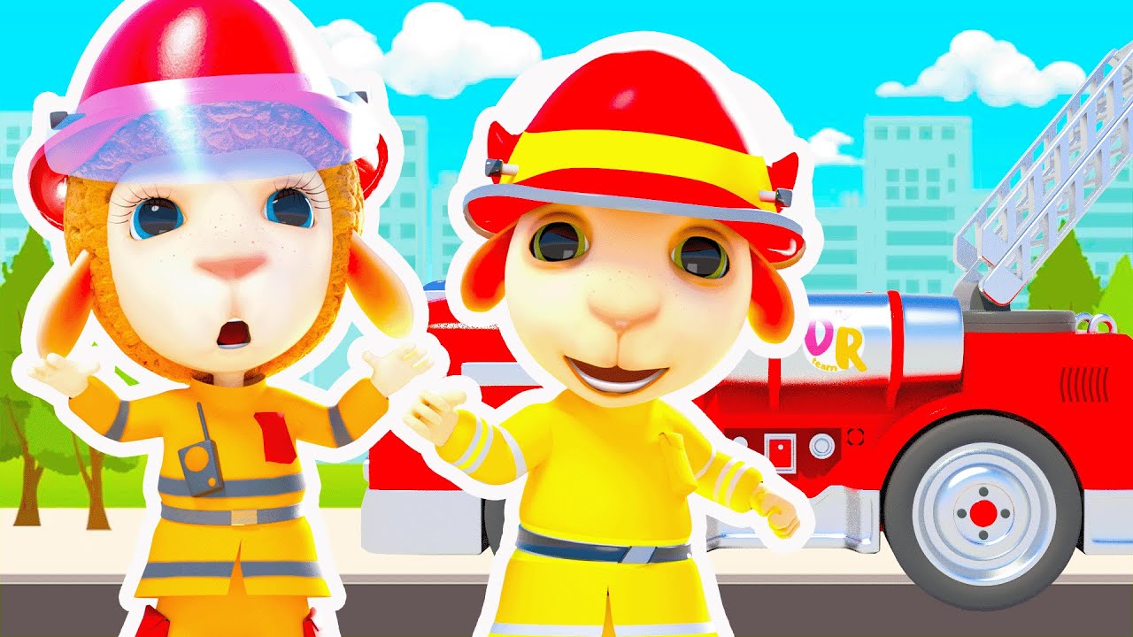Firefighters at the scene 🔥🚒 Ready to save everyone 🔥🚒 Funny Stories ...