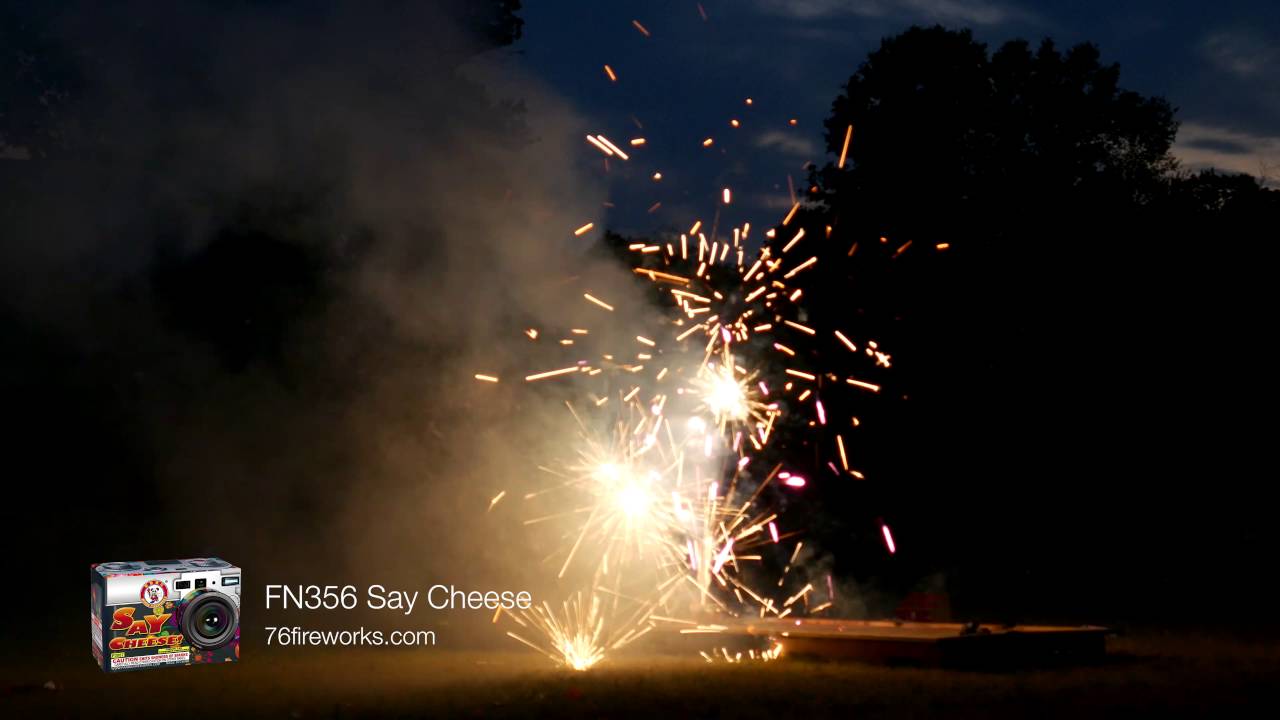 FN356 Say Cheese Fireworks - YouTube
