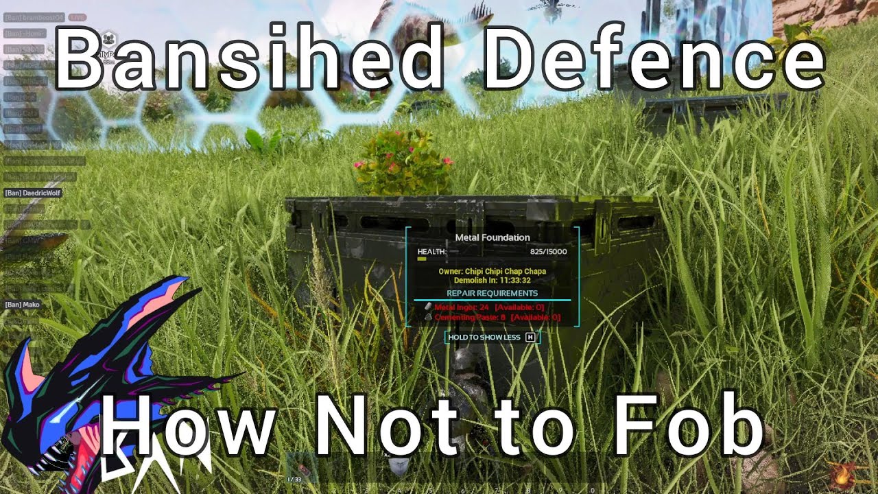 How NOT to Fob on Ark | ASA 1x | Banished | PVP - YouTube