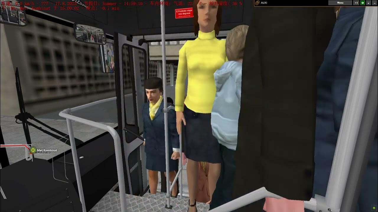 OMSI2 Kotsyubinsk 2023 Line Workbus 1 With Caio Vitoria Scania L-113CL - YouTube