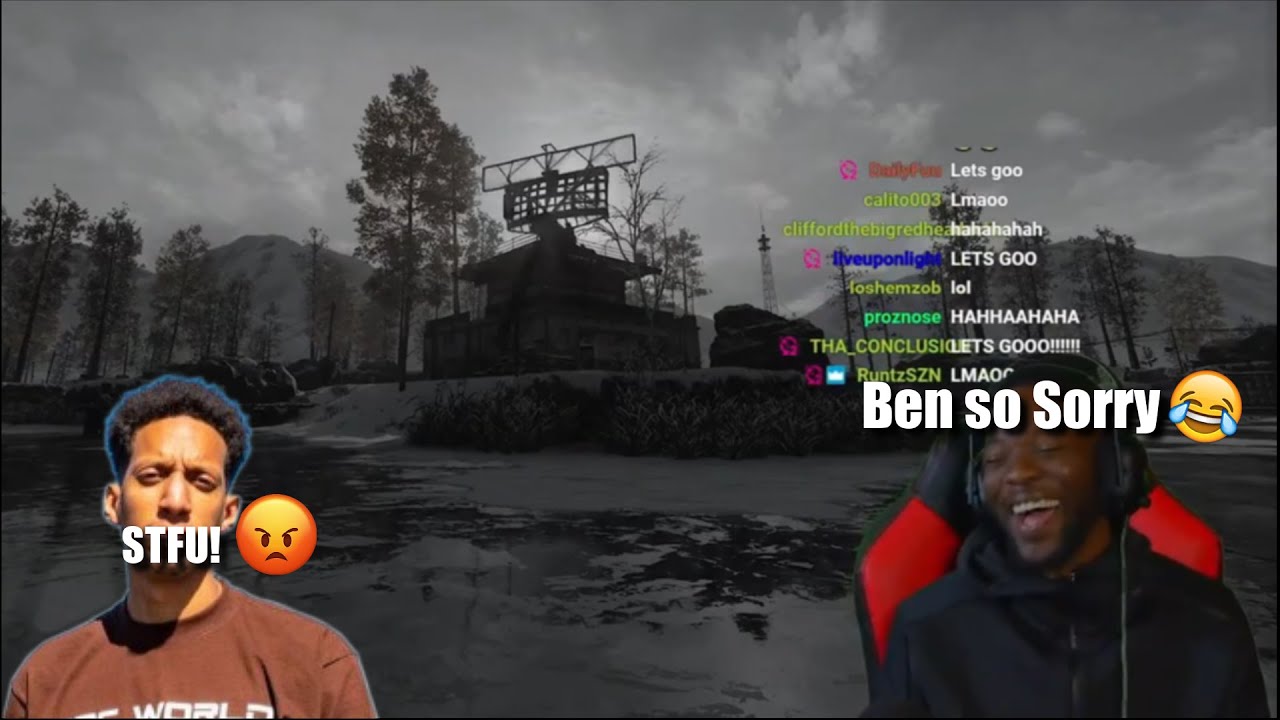 Throwback to Ben getting roasted by all of RDC In COD (He got mad asf ...