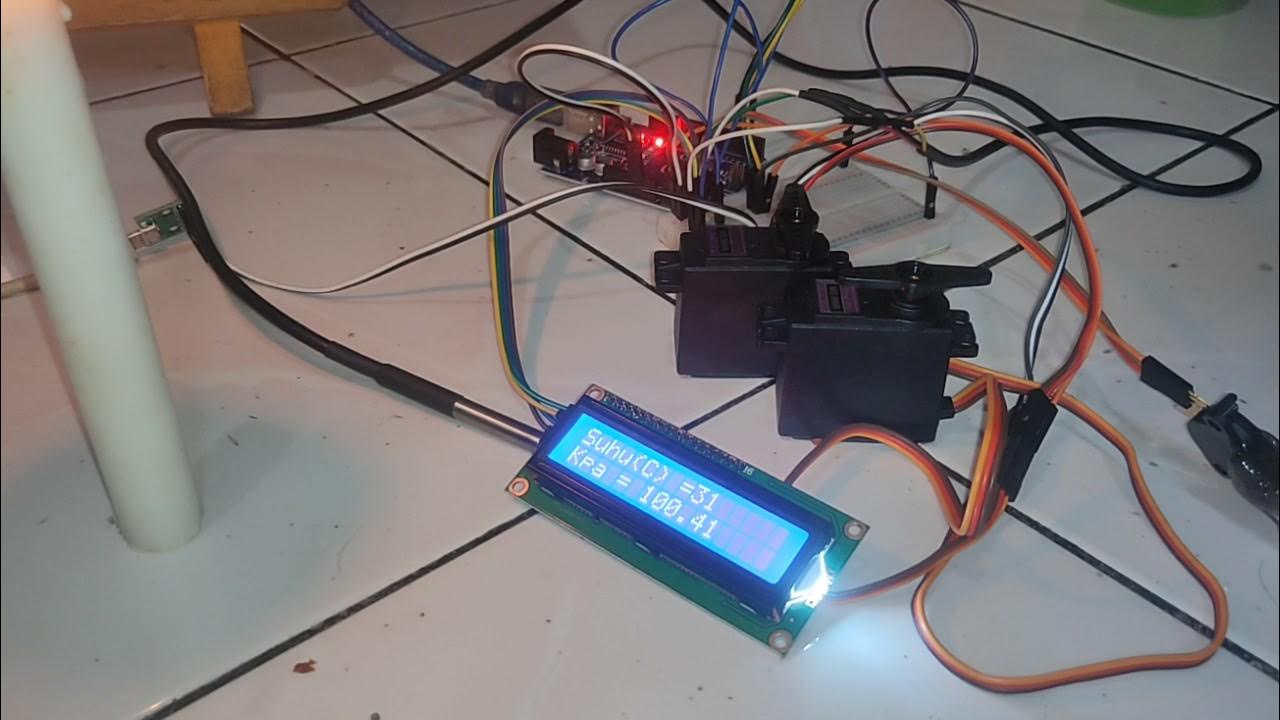 Mencoba Sensor MPX5700AP Tekanan Udara dan DS18B20 Sensor Suhu Dengan ...