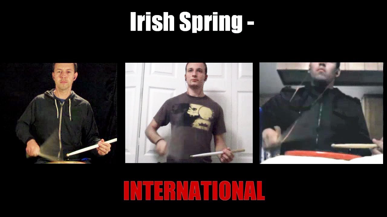 Irish Spring - Double Beat Snare Exercise - YouTube