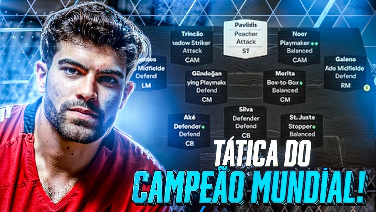 FC 25 - ESSA É A TÁTICA IMBATÍVEL DO PRO PLAYER JAFONSO, ATUAL CAMPEÃO ...