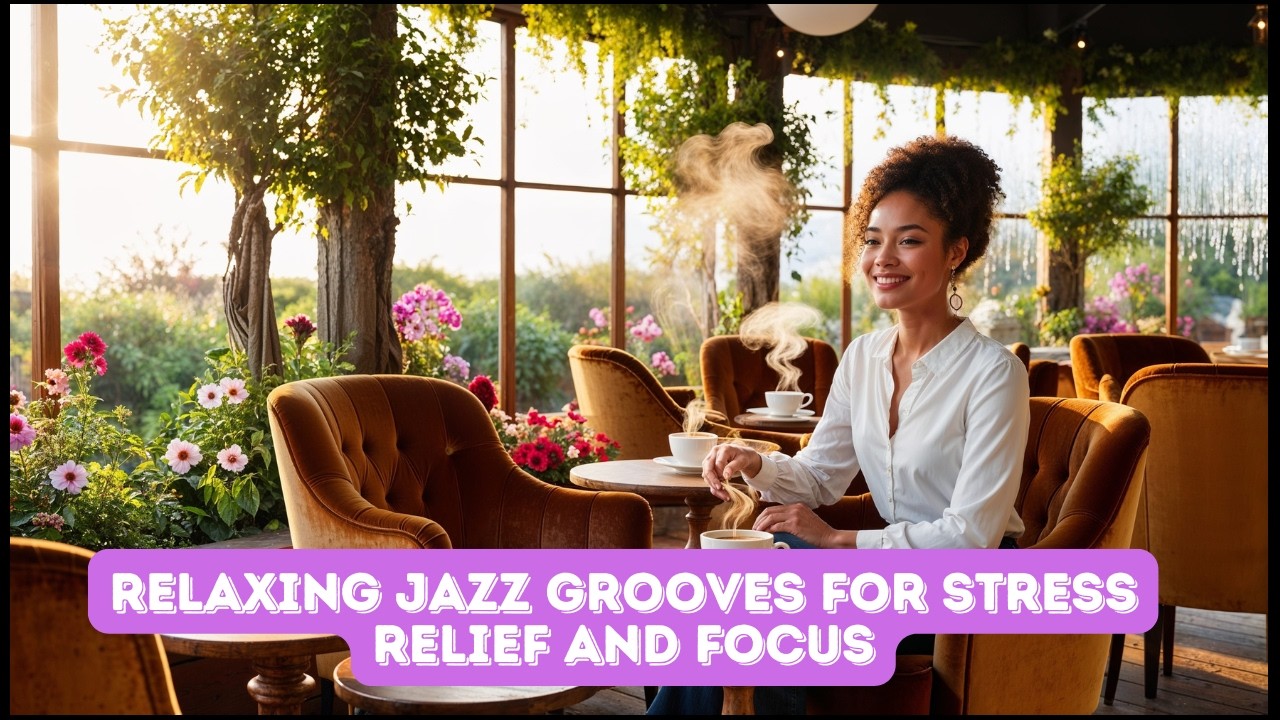 Relaxing Jazz Grooves for Stress Relief and Focus - YouTube