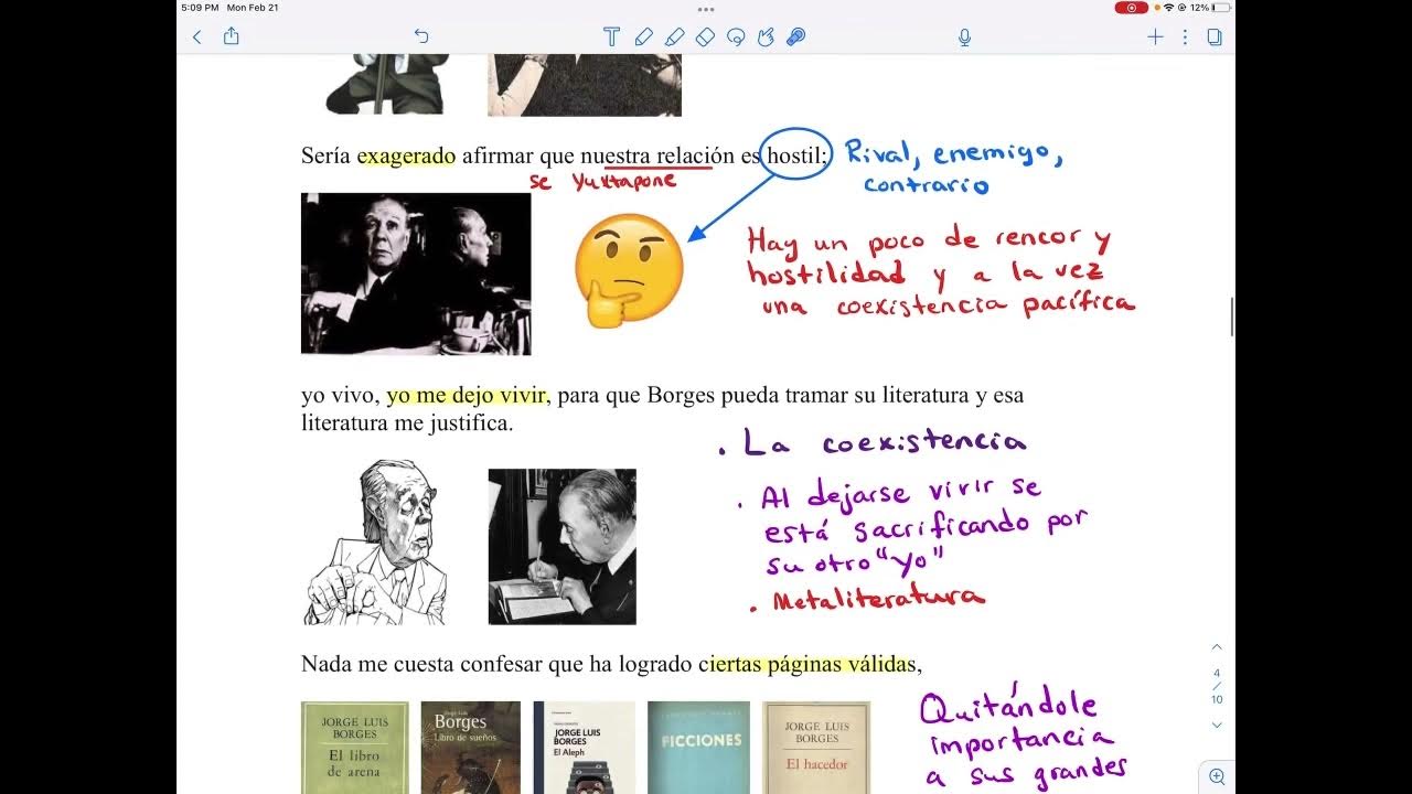 Video 25: Análisis de Borges y yo - YouTube
