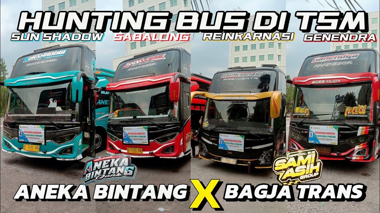 BIS TELOLET‼️Hunting bus di TSM BANDUNG, Ada unit ANEKA BINTANG dan ...