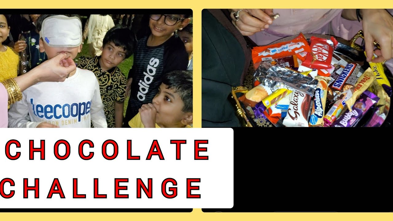 CHOCOLATE EATING CHALLENGE | kaun sabse zada chocolate pehchanta hai? 😅 ...
