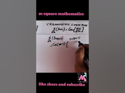 chain rule in trigonometry function |Differentiation#derivatives #inter ...